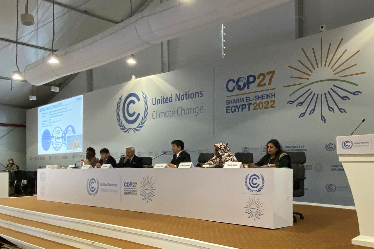 COP27 公式サイドイベントとジャパン・パビリオンにICEFが参加 | Innovation for Cool Earth Forum (ICEF)